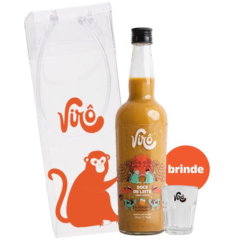 Kit Virô 700ml + Ice Bag Virô + Copo Virô 50ml - Garrafa - Magazine Luiza