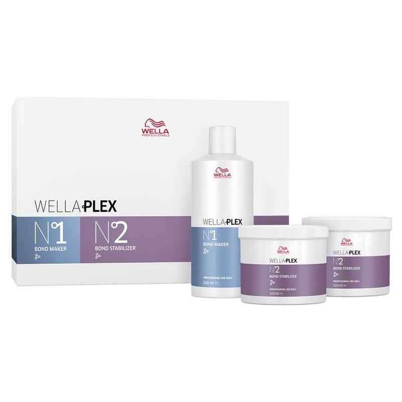 Kit Wella Pro WellaPlex Bond Builder System Big 500 ml cada - Wella ...