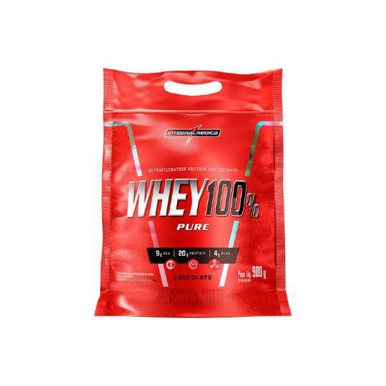 Kit Whey 100% Pure 907g Refil + Creatina 300g - Integralmedica - Kit de Suplementos - Magazine Luiza