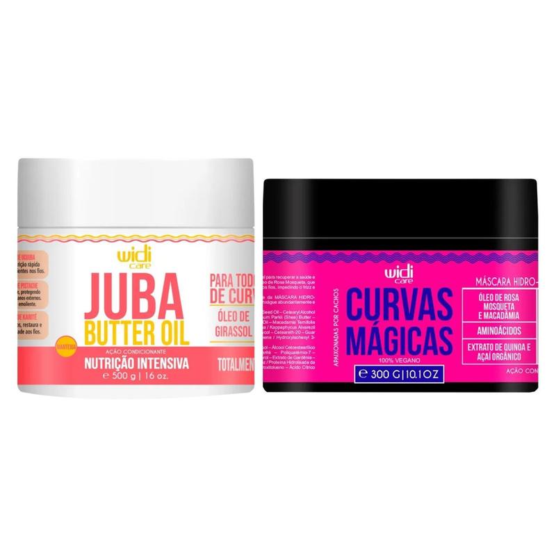 Kit Widi Care Juba Butter Oil 500g + Máscara Curvas Magicas - Kit de ...
