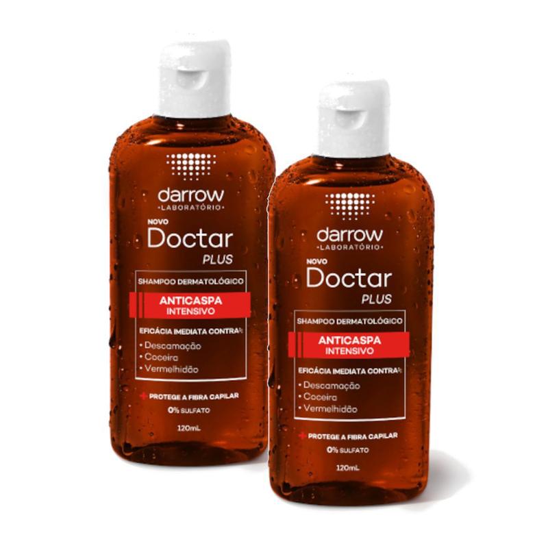 Kit x2 Shampoo Anticaspa Intensivo Doctar Plus Darrow 120ml - Shampoo ...