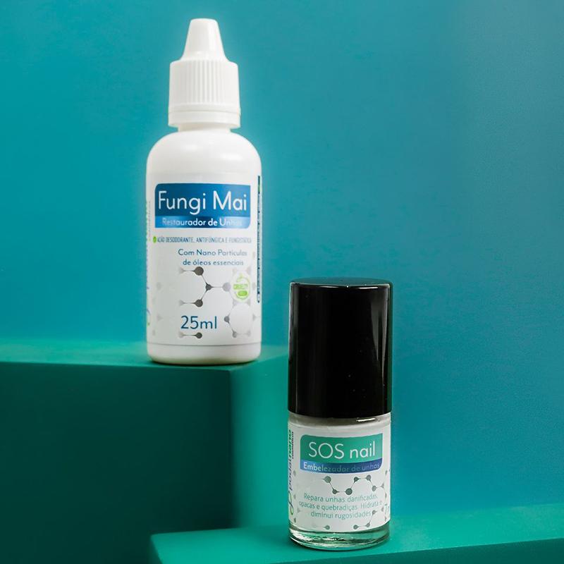 Kit Xô Micose - Fungi Mai e SOS Nail - Podal Nano Cosméticos - Unhas e ...