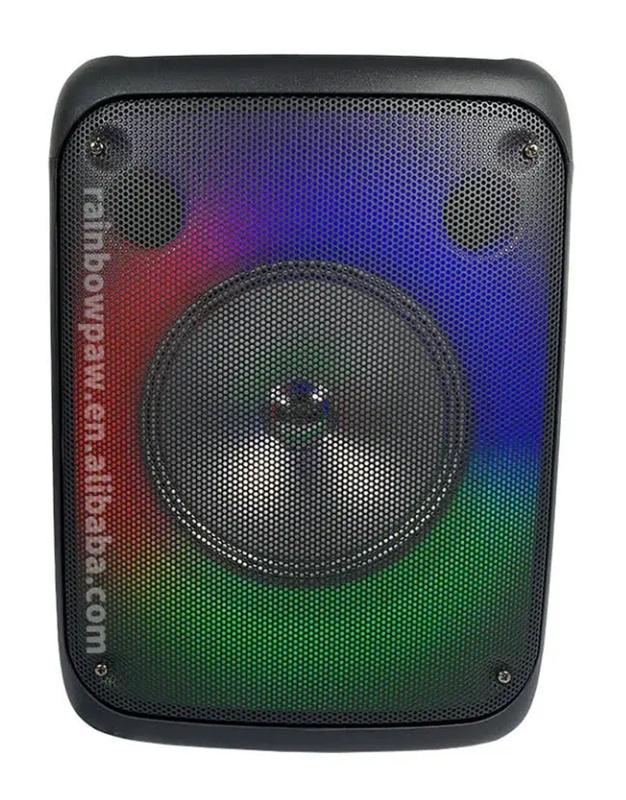 KTS-1579 8 Polegada amplificador com luz azul portátil recarregável Bluetooth - American sky ...