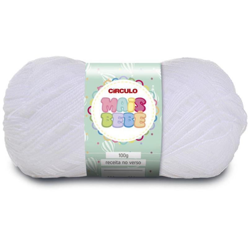 Lã Mais Bebê 100g Branco 10 Círculo - Circulo - Lãs - Magazine Luiza