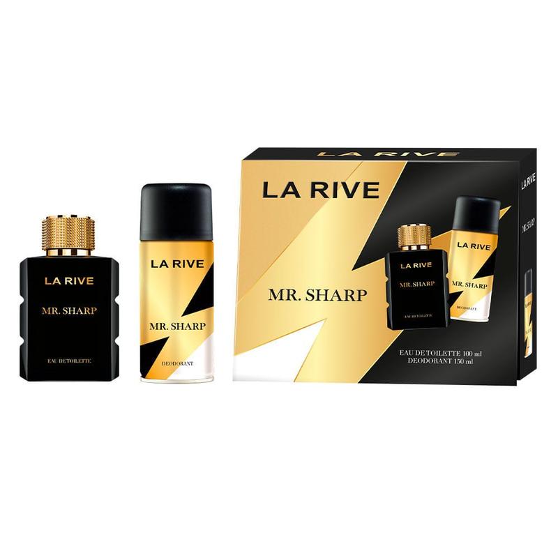 La Rive Mr Sharp Kit Perfume Masculino EDT + Desodorante - Kit de ...