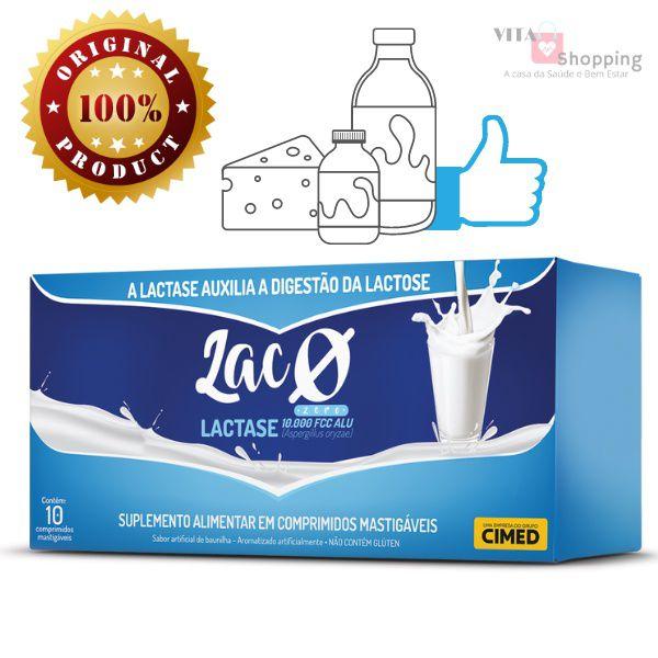 LAC 0 Zero Lactose Auxilia a Digestão da Lactose com 10 comp ...