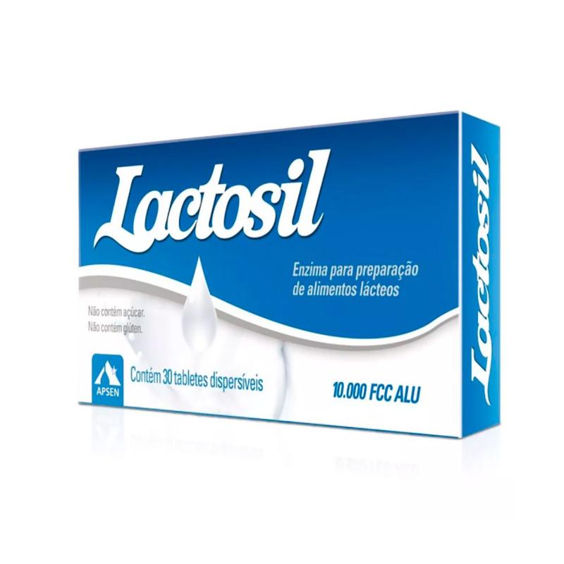 Lactosil 10000fcc alu 30tabs - APSEN - Medicamentos - Magazine Luiza