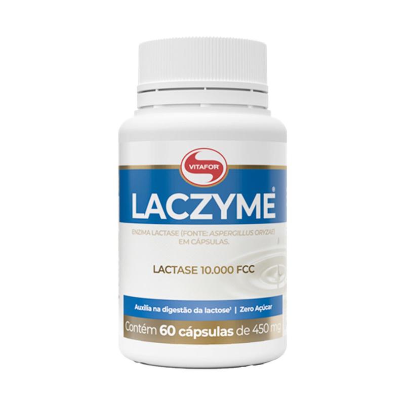 Laczyme Auxílio na Digestão da Lactose 60 Cápsulas Vitafor - Lactase ...
