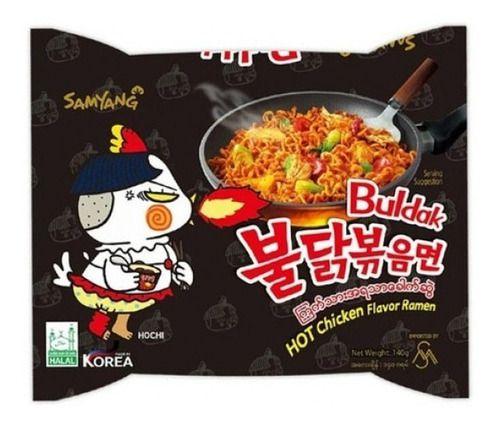 Lamen Coreano Buldak 1x Hot Chicken Samyang 140g - Macarrão - Magazine ...