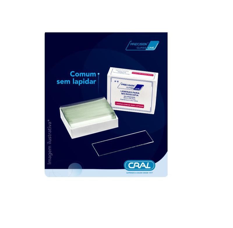 Lamina 26x76mm comum lisa sem lapidar cx/100 pecas (cral) - Material ...