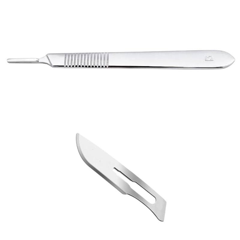 Lamina Bisturi Dermaplaning Nº10 Com 100 Unidades + 1 Cabo - Uniqmed ...