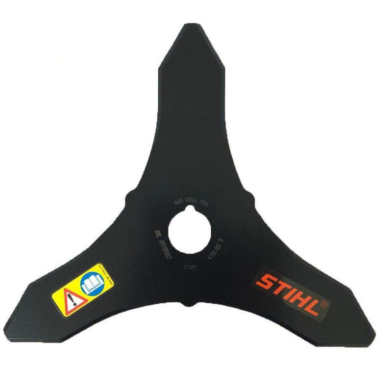 Lâmina Para Roçadeira 3 Pontas 250mm Furo 25,4mm Stihl - Jardim e ...