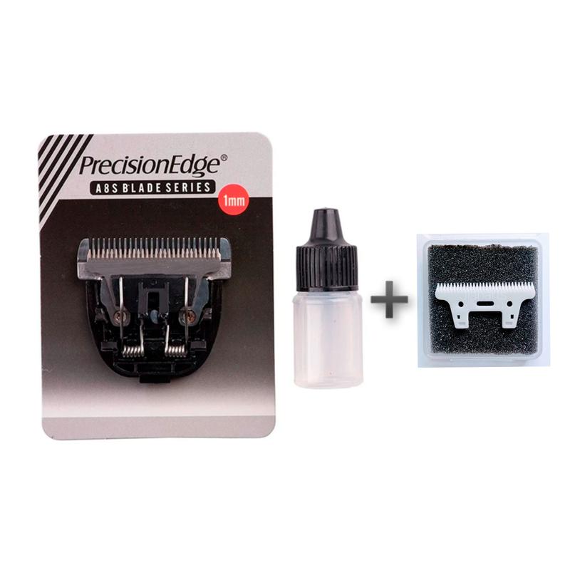 Lâmina Precision Edge Blade Series 1 Mm A8s A6s Banho Tosa + Cortante Extra - Lâmina de Tosa ...