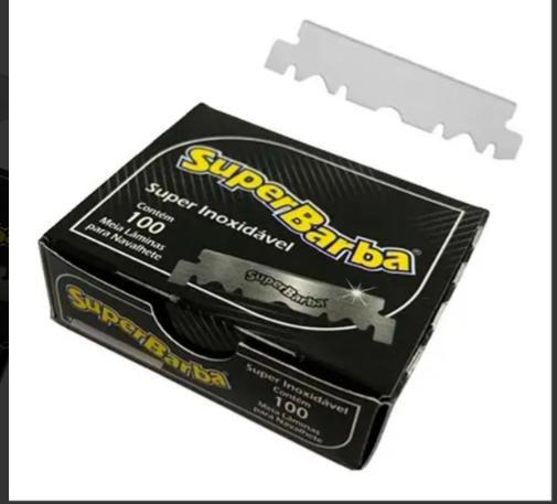 Lamina super barba black - Lâmina para Barbeador Elétrico - Magazine Luiza