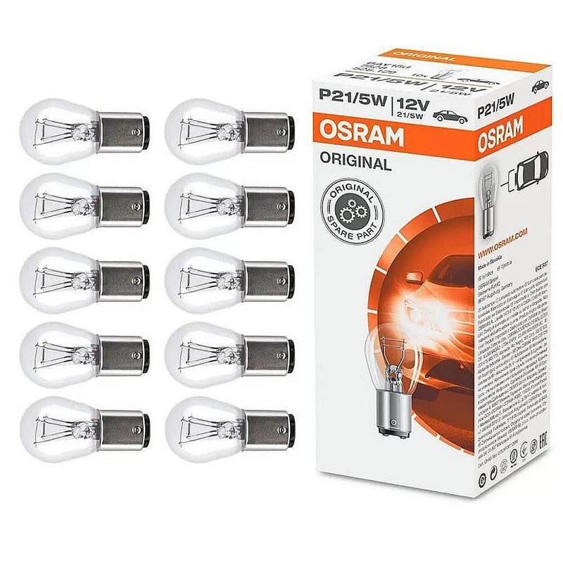 Lâmpada 2 Polo 7528 P21/5W 12V Osram 10 Unidades - Lâmpada - Magazine Luiza