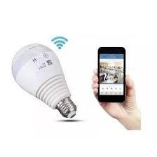 Lâmpada Câmera Led Wifi Ip Hd Panorâmica 360º Espiã T - ARTEX - Lâmpada ...