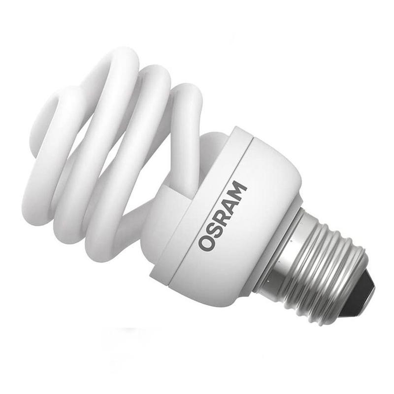 Lâmpada Compacta DuluxStar Mini 23w Twist T3 E27 127v Osram - Lâmpada ...
