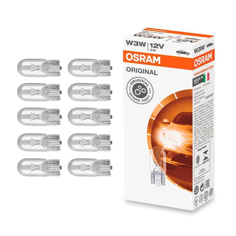 Lâmpada Halógena T10 2845 5W 24V com 10 Peças Osram - Lâmpada Halógena ...