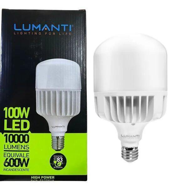 Lâmpada Led Bulbo Alta Potência 100W 6500K Bivolt - Lumanti - Lâmpada ...