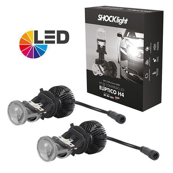 Lâmpada Led Elíptico H4 ShockLight CITROEN C4 CACTUS Todos - Lâmpada ...