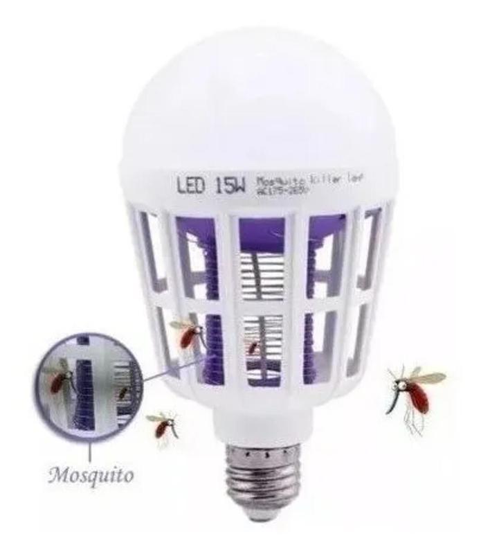 Lâmpada Led Mata Mosquito Insetos Pernilongo Moscas 110v - killer lamp ...