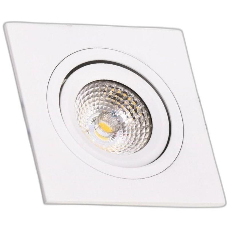 Lampada Led Spot Galaxy Quadrado 05w 6500k Direcionavel 1811 - Spot ...