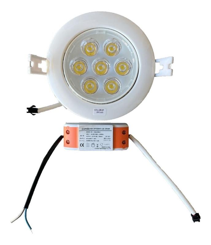 Lâmpada Spot Led 8w Fria 5500k Leddy Uso Interno Bivolt - Lâmpada de ...