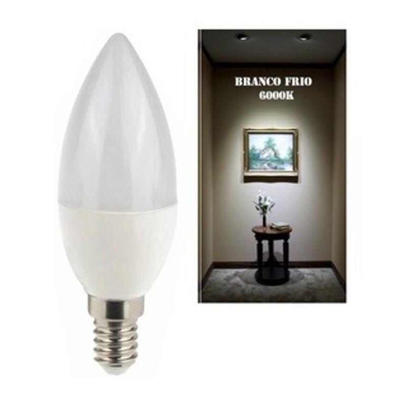 Lâmpada vela lisa led 3W 3000/6500 - B.Daltin - Lâmpada de LED ...