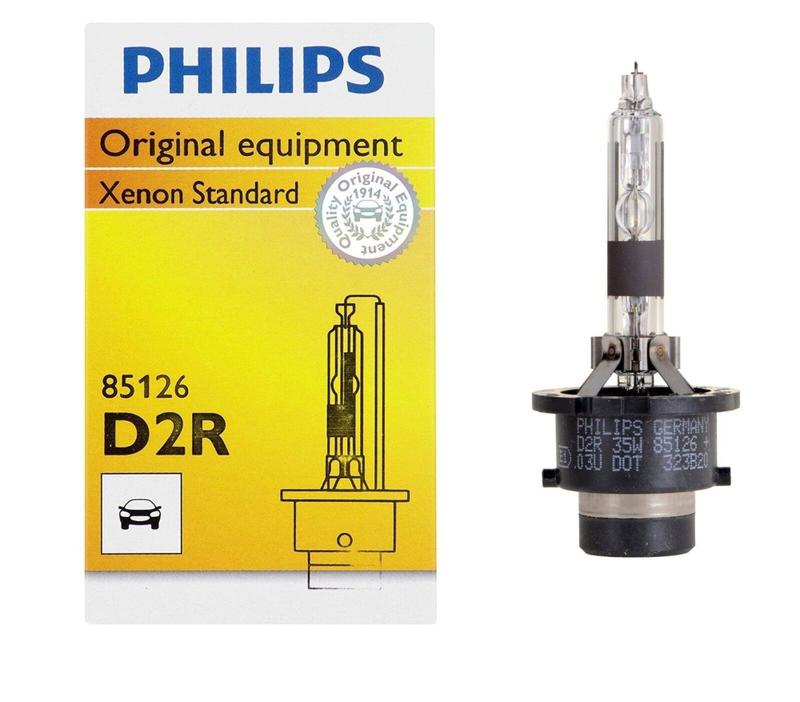 Lâmpada Xenon Philips Xenstart D2r 85126 4300k 35w 12v - Lâmpada ...