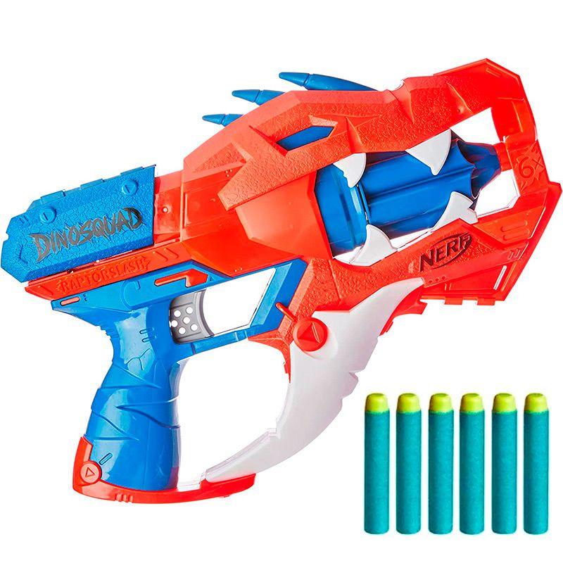 Lançador de Dardos Nerf DinoSquad Raptor-Slash - F2476 - Hasbro ...