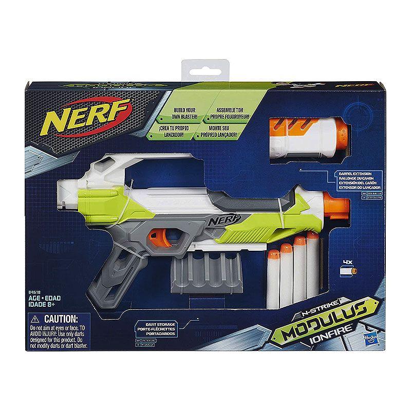 Lançador de Dardos Nerf N-Strike Modulus Ionfire - B4618 - Hasbro ...