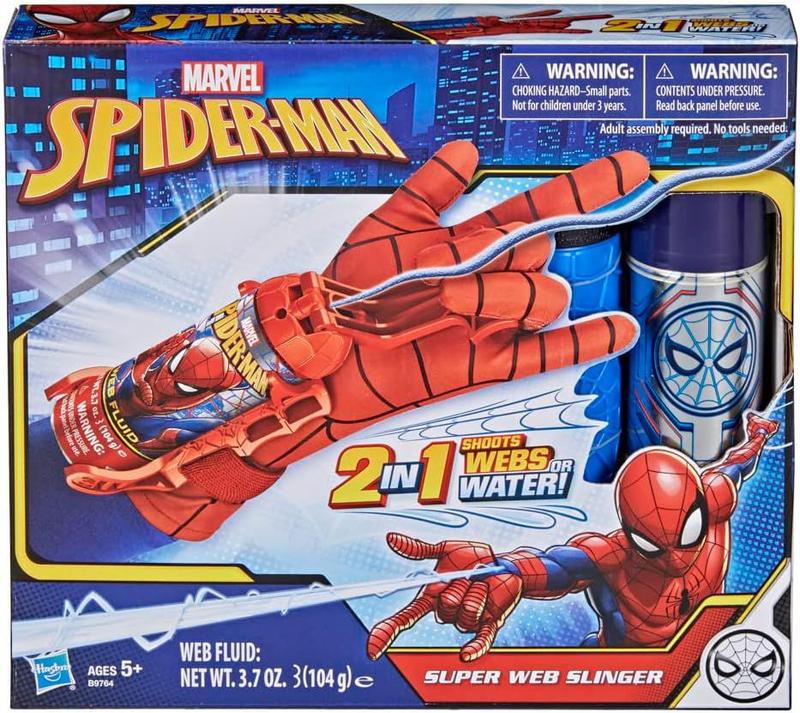 Lançador Marvel Spider Man Web Slingers 2 em 1 B9764 Hasbro ...