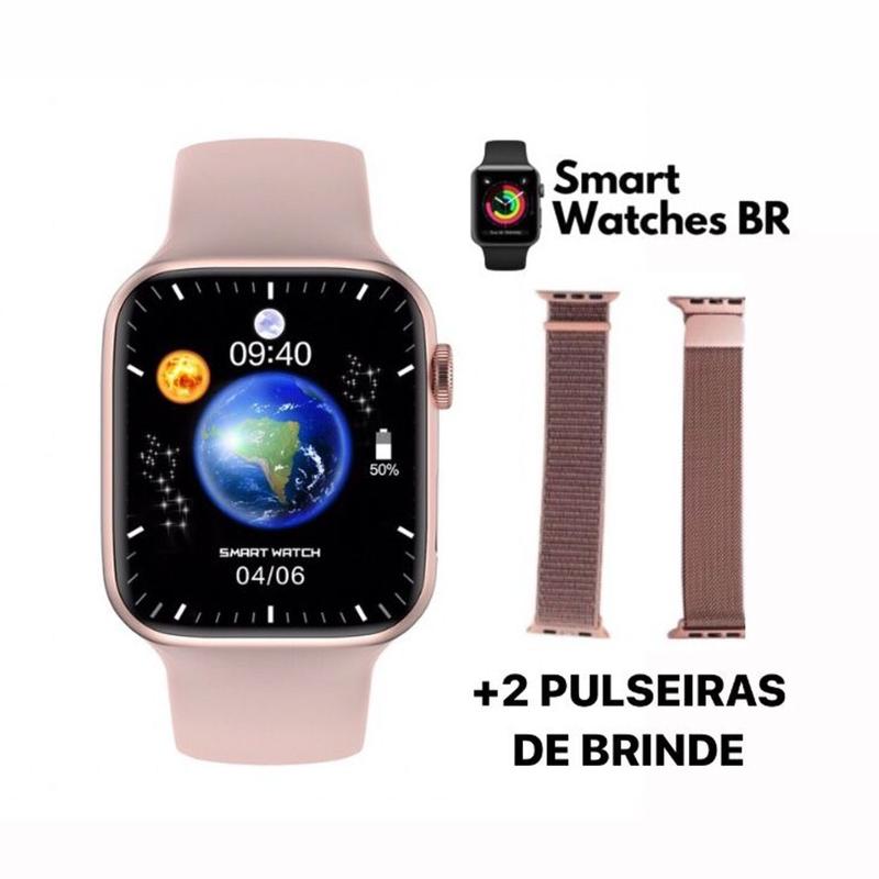 Lançamento Smartwatch Iwo 15 W57 Original Série 7 45mm Tela 1.95 NFC ...