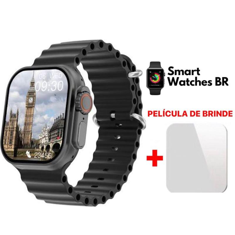 Lançamento Smartwatch Ultra 9 Max Series 9 Microwear 2023 Original ...