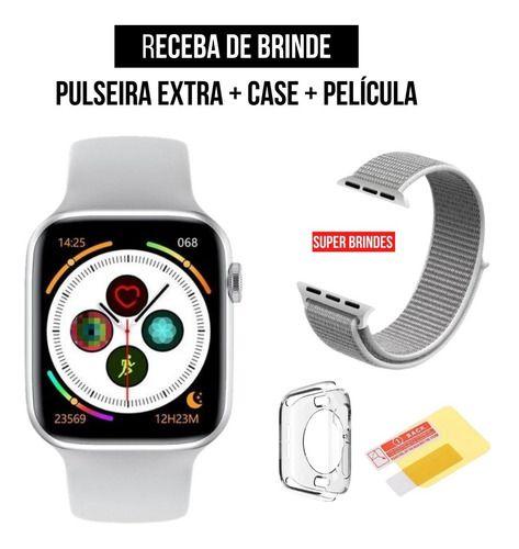 Lançamento SmartWatch W8 Pro Tela de 1.95 polegadas Série 8 + 2 ...