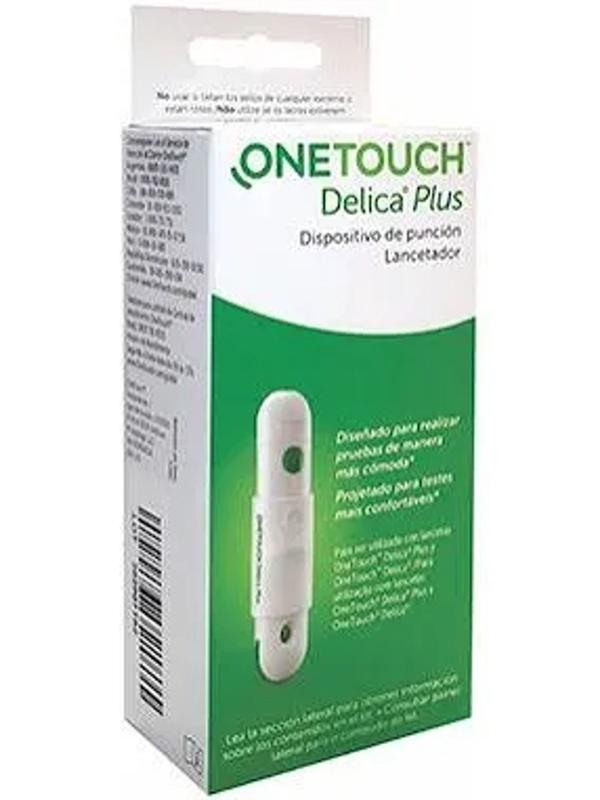 Lancetador de lancetas Onetouch Delica ( Select Plus Flex ) - Medidor ...