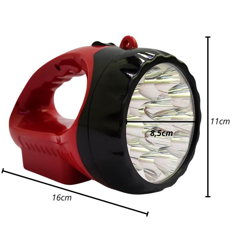 Lanterna Holofote Super 15 Leds Bivolt Recarregavel Pen - Khhy ...