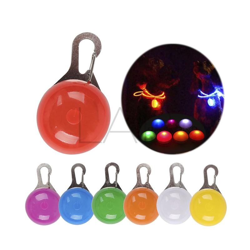 Lanterna led quente coleira de gato do cão pingente incandescente noite ...