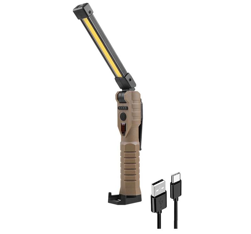 Lanterna Portatil Multiuso Retratil Usb Carrega Celular Led - New ...