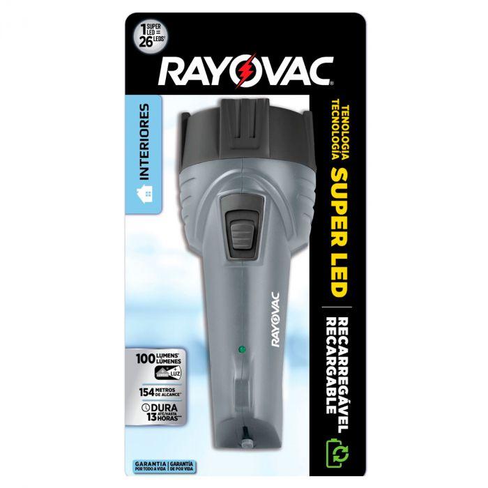 Lanterna Rayovac Recarregável Super Led Grande Bivolt - Mini Lanterna ...