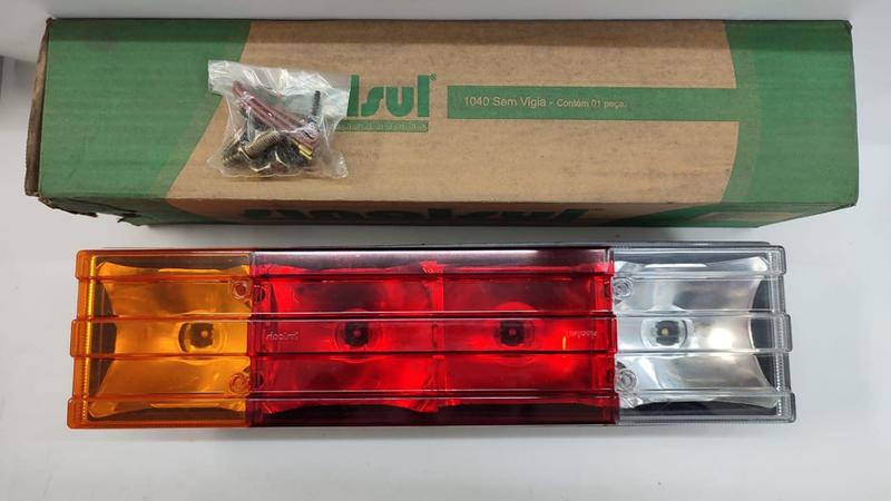 Lanterna traseira lisa 1077sv mercedes sinalsul sem vigia bivolt ...
