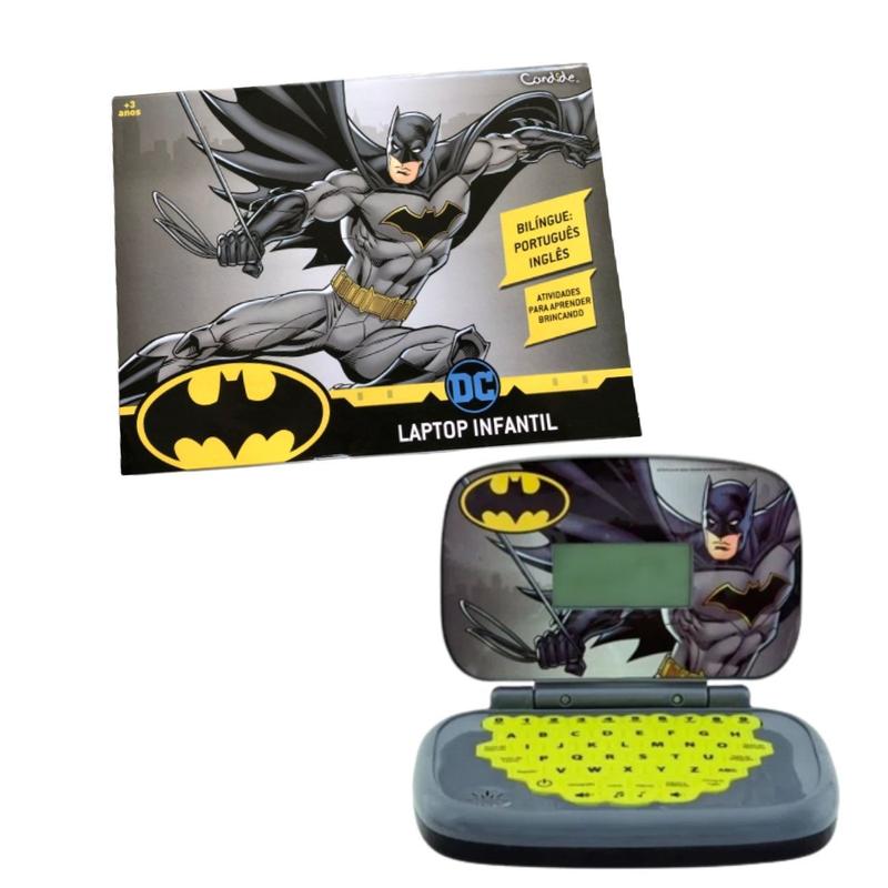 Laptop Computador Infantil Batman Interativo Diversas Atividades ...