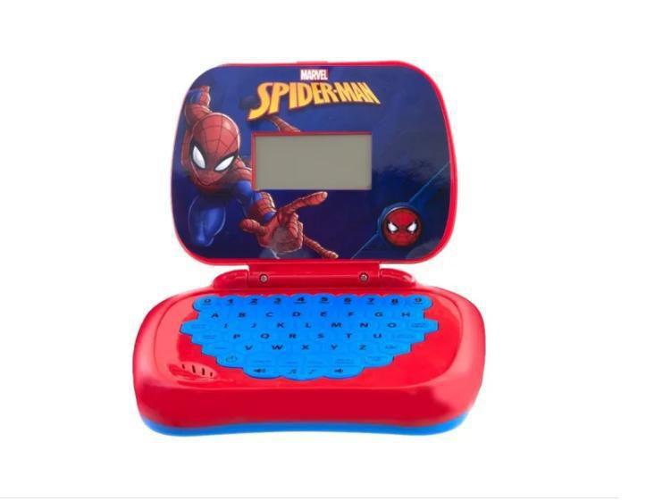 Laptop Infantil Spider Man Homem Aranha Candide - Bilíngue - Laptop ...