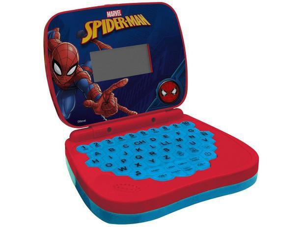 Laptop Infantil Spider-Man Musical - Candide - Brinquedos Educativos ...