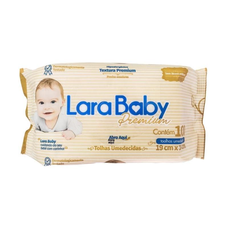 Lara Baby Toalhas Umedecidas Contém 100 Unidades - Toalha Umedecida ...