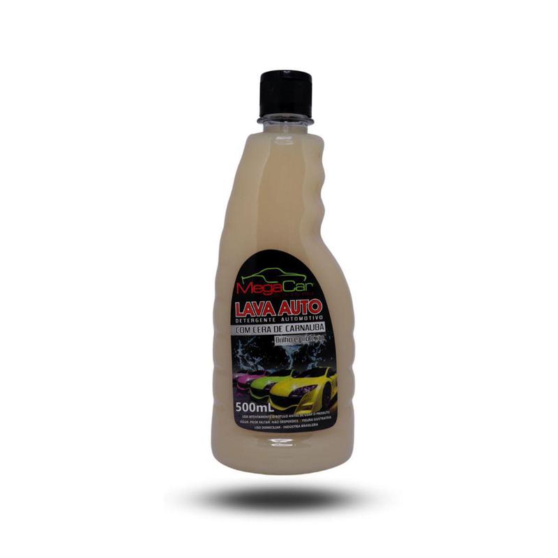 Lava Auto com Cera de Carnaúba Mega Car 500ml - Cera Automotiva ...