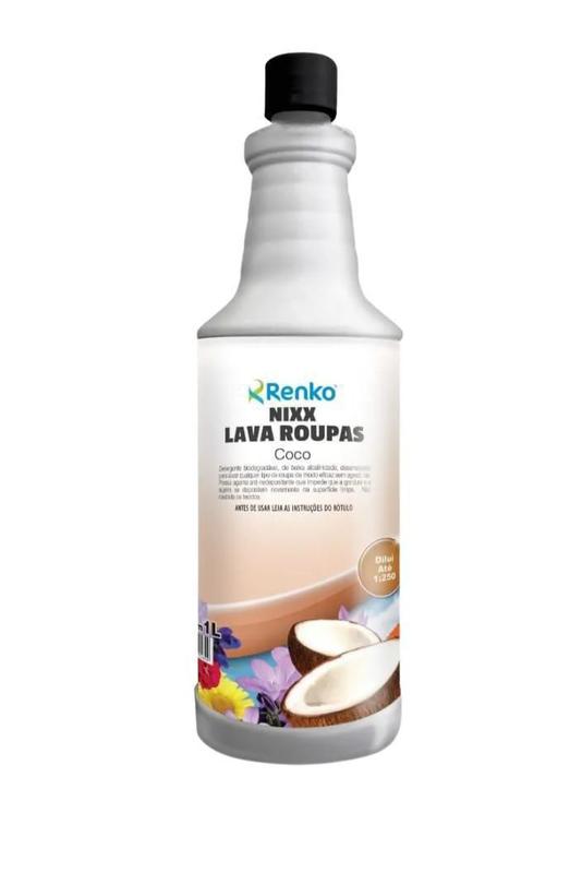 Lava Roupas Coco 1L Nixx - Renko - Sabão - Magazine Luiza