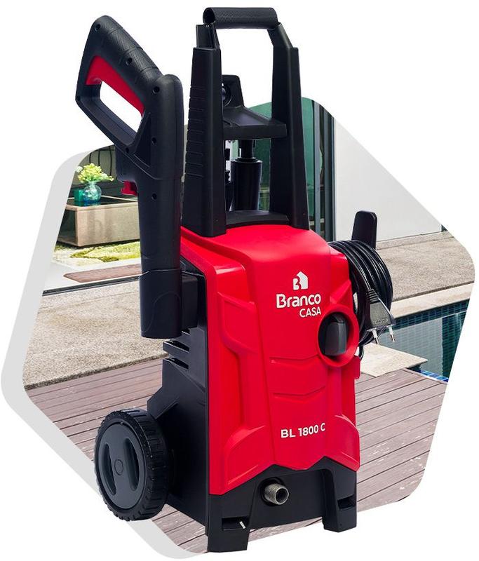 Lavadora branco de pressao bl 1800c 220v - Lavadora de Alta Pressão - Magazine Luiza