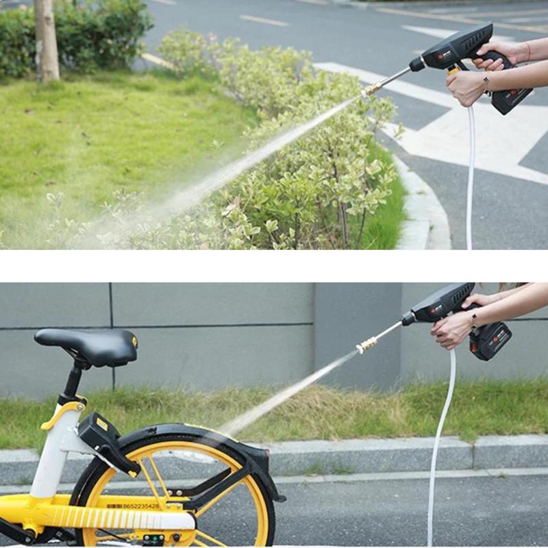 Lavadora Portátil sem fio Alta Pressão - Tomate - Lavadora de Alta ...