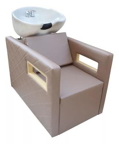 Lavatório Berlin Cuba De Louça Para Salão Barbearia Spa - Cappuccino ...